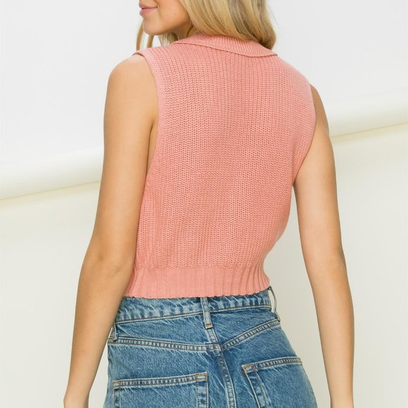 HYFVE | Sweaters | Nwt Hyfve Double Zero Newly Found Love Buttonup ...